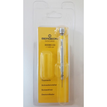Bergeon Screwdriver 0.8mm Ref. 30080-03