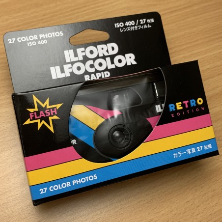 ILFORD ILFOCOLOR RAPID RETRO - Single Use Camera